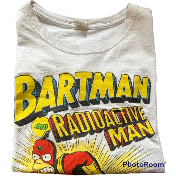 Disney | Shirts | Disney Bartman And Radioactive Man The Sinpsons Mens Tee | Poshmark